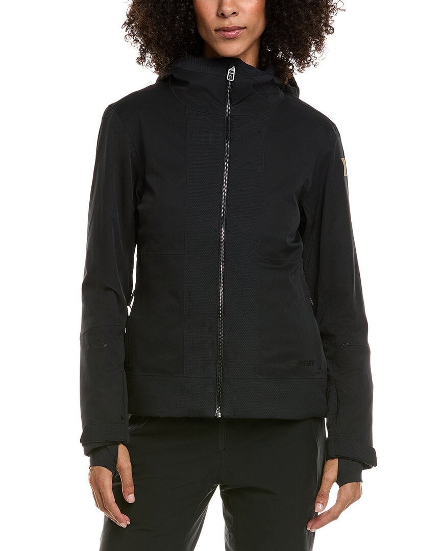 Spyder womens Cascade Jacket, 8, Black - Walmart.com