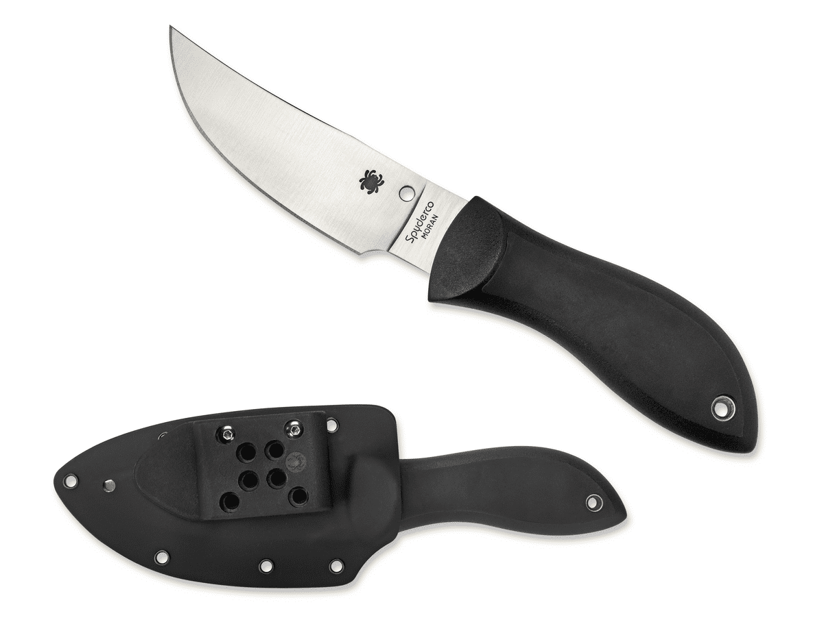 Spyderco Bill Moran 388" Drop Point Tactical Knife, with Kydex Sheath ...