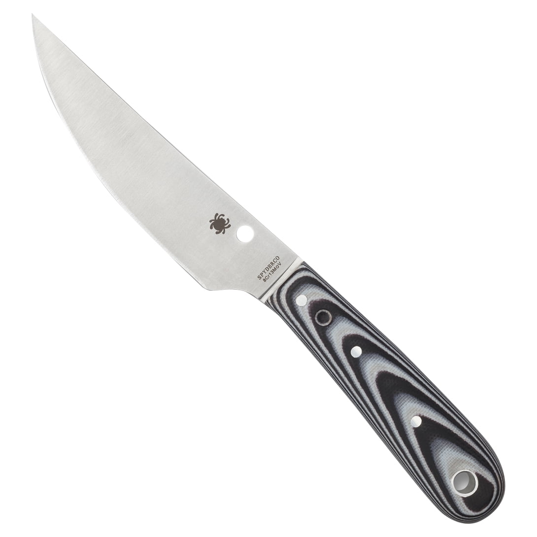 Spyderco Bow River Fixed Blade 4.4 in Plain G-10 Handle - Walmart.com