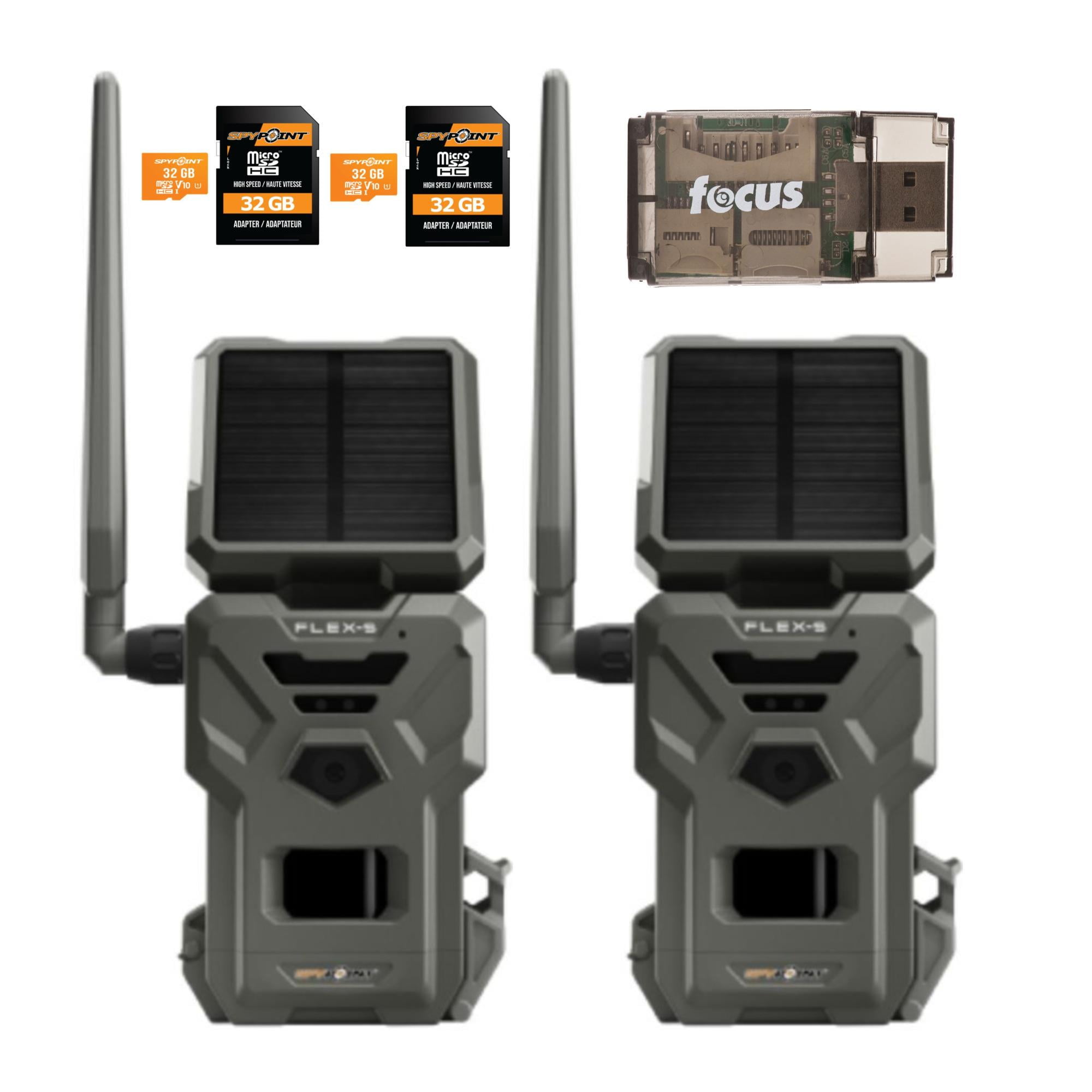 Spypoint FLEX-S 36 Megapixel Trail Camera with 100-Feet Flash (2-Pack ...
