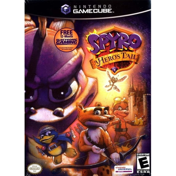 Spyro A Hero's Tail - GAMECUBE - GAMECUBE disc - Walmart.com
