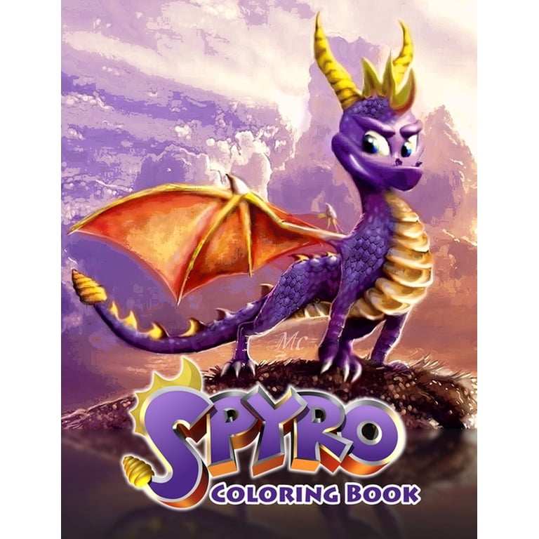 Spyro And Cynder Coloring Pages