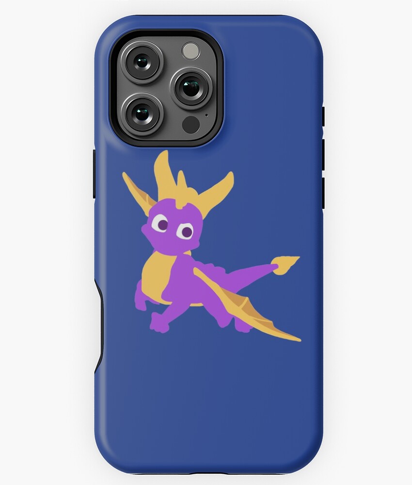 Spyro Reignited 1 Video Game Fan Art Phone Case for iPhone 16 15 14 13 ...