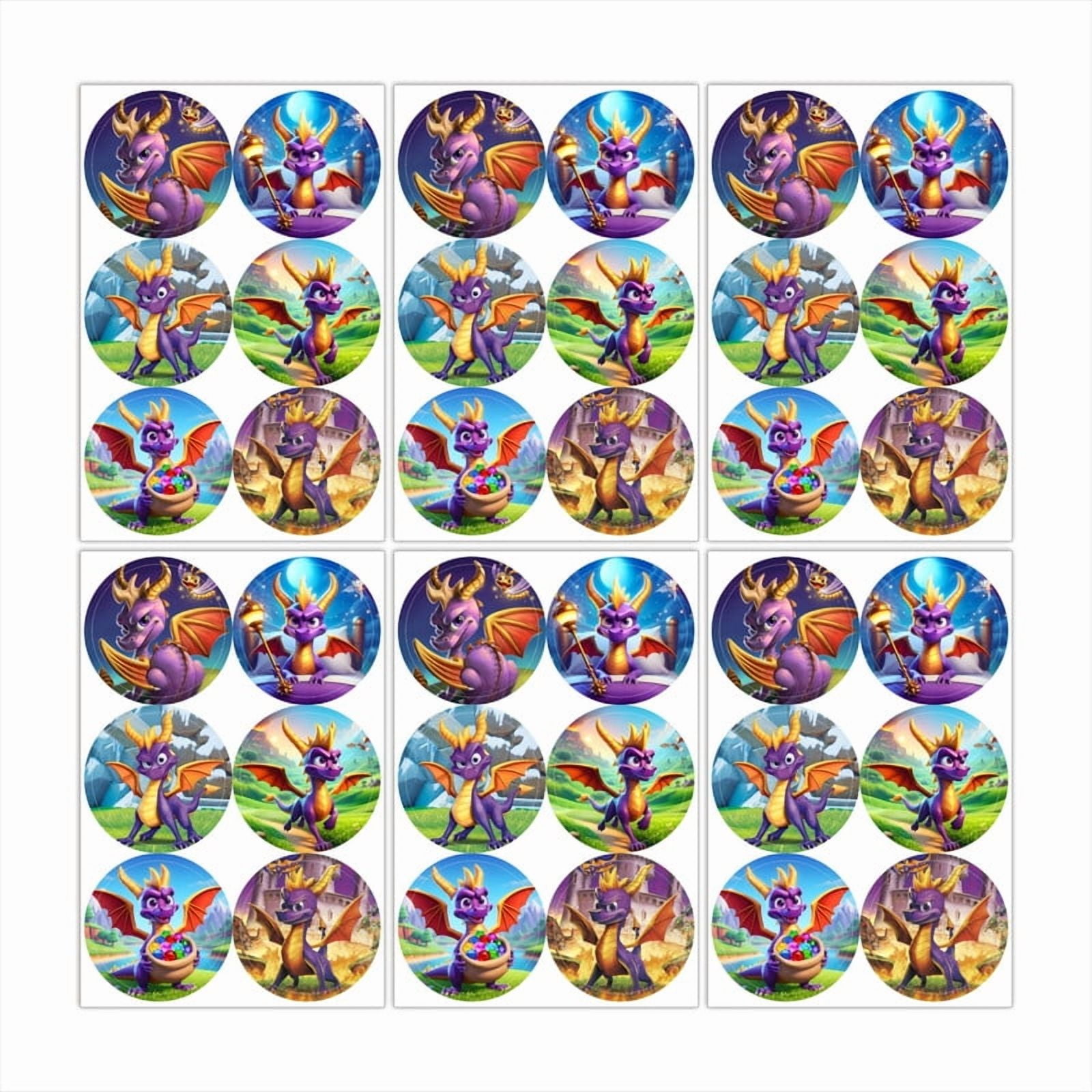 Spyro the Dragon Skylanders Swap Force Stickers Party Favors Labels ...