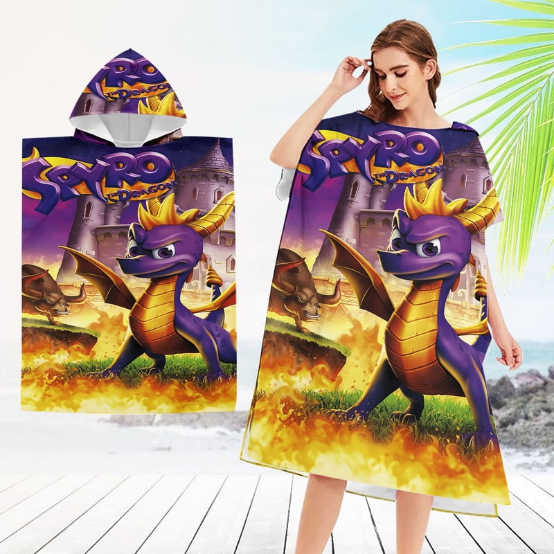 Spyro the dragon Gifts Beach Towel for Women Girl Or Boys Birthday ...