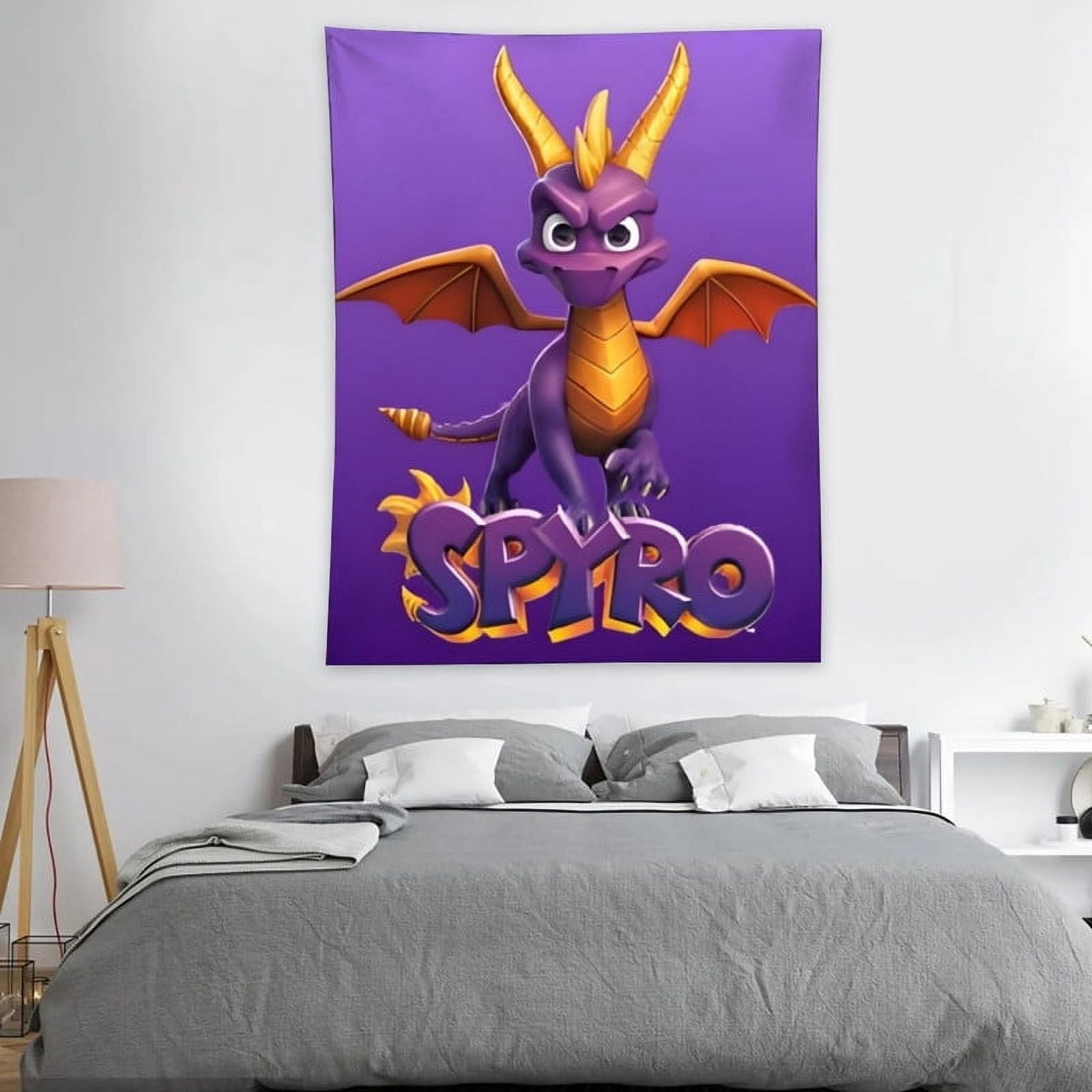 Spyro the dragon tapestry 40 x 60 inches with vivid colors realistic ...