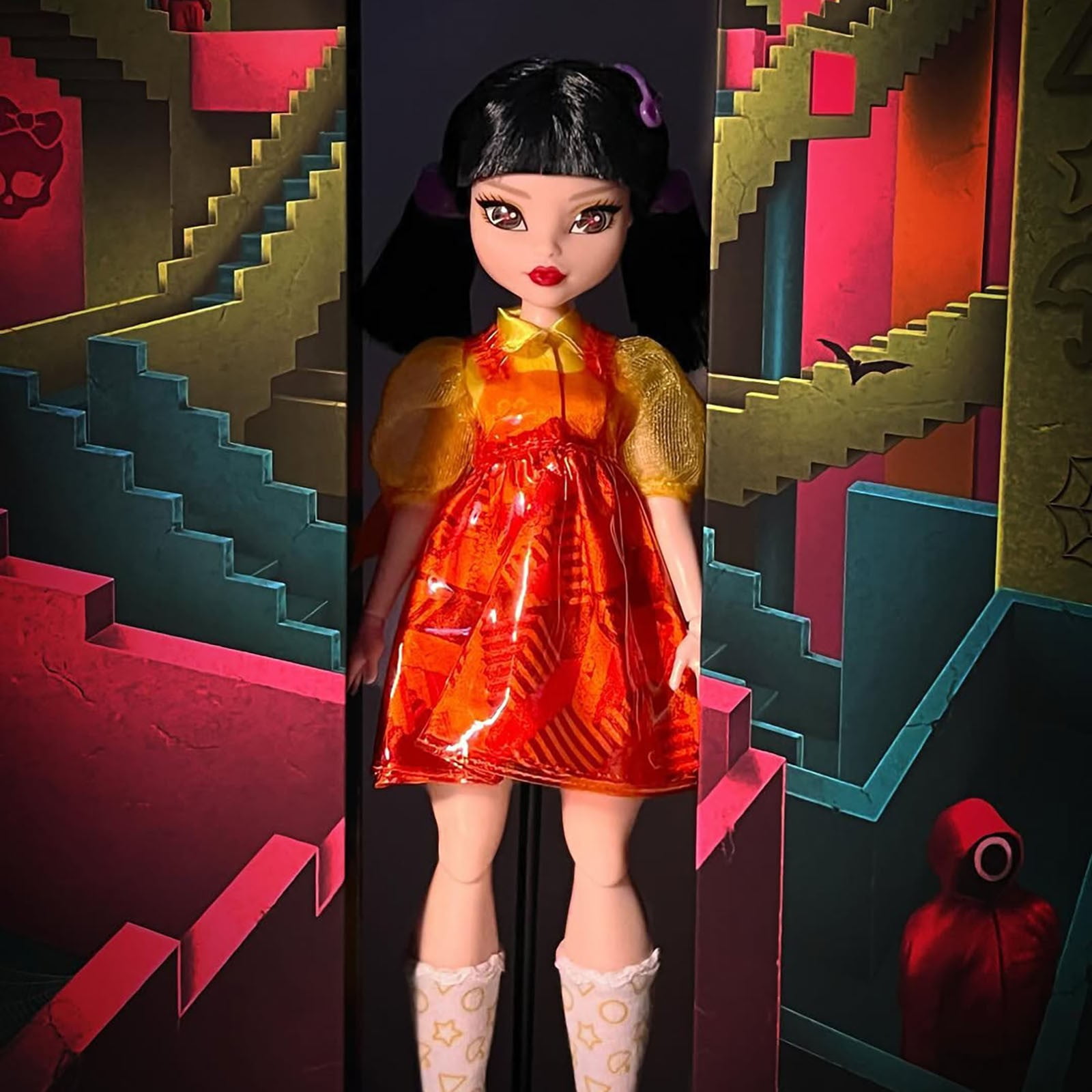 Sq*uid Game: High Up with To Create A Sweet Yet Menacing Doll By Young ...