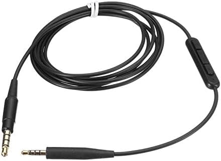 Sqrmekoko Replacement Inline Mic Remote Volume Control Audio Cable Cord ...