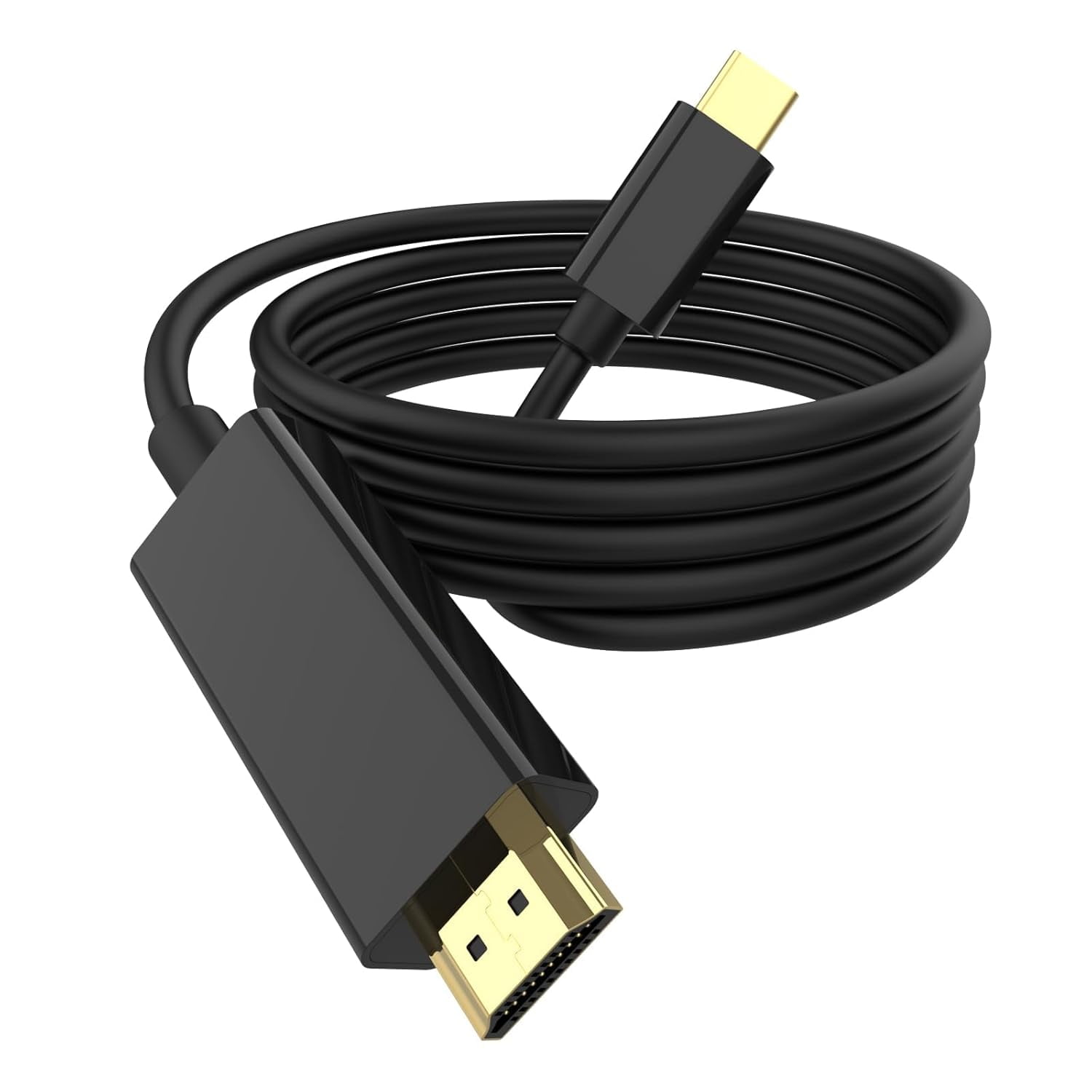Sqrmekoko USB-C to HDMI Cable 4K Adapter – 5.9ft USB 3.1 Type-C to HDMI ...