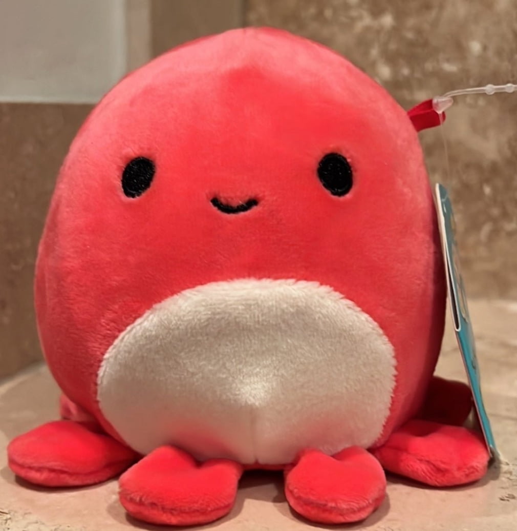 Sqsuishmallows 5" Veronica red octopus slow riser - Walmart.com
