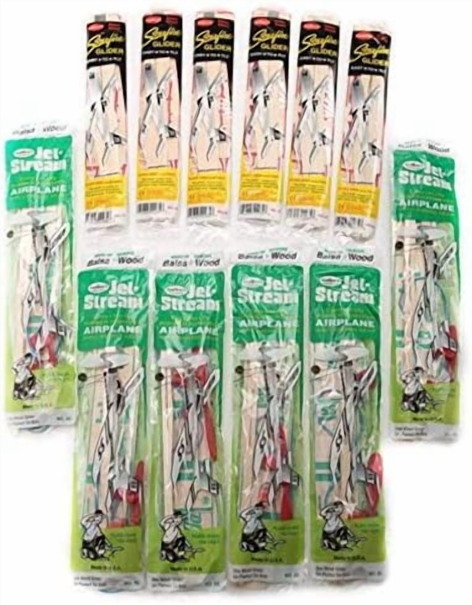 Squadron of Twelve Guillow's Balsa Wood Airplanes - Walmart.com