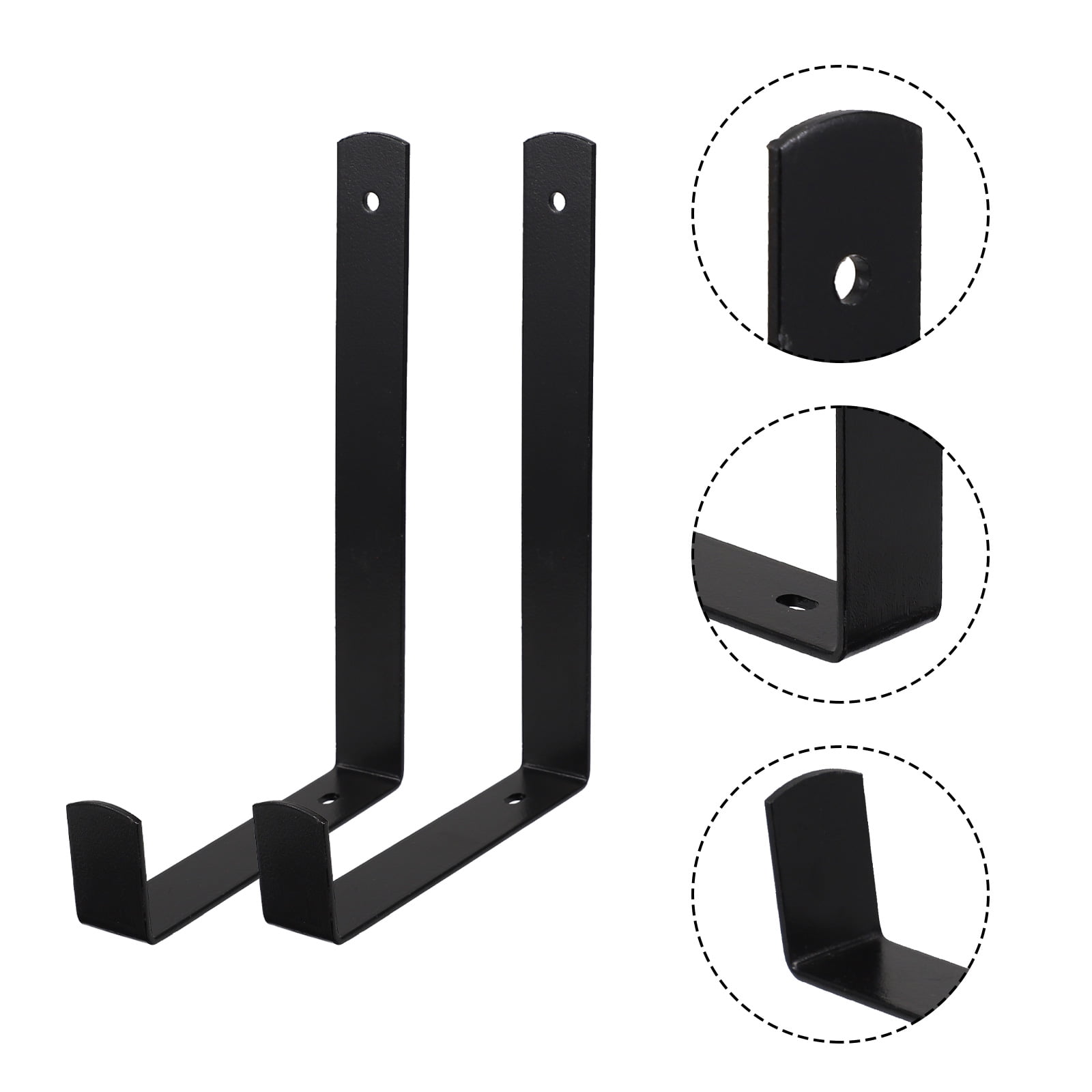 Squalise 1 Pair Plants Brackets Wall Planter Hook Flower Pot Hanger ...