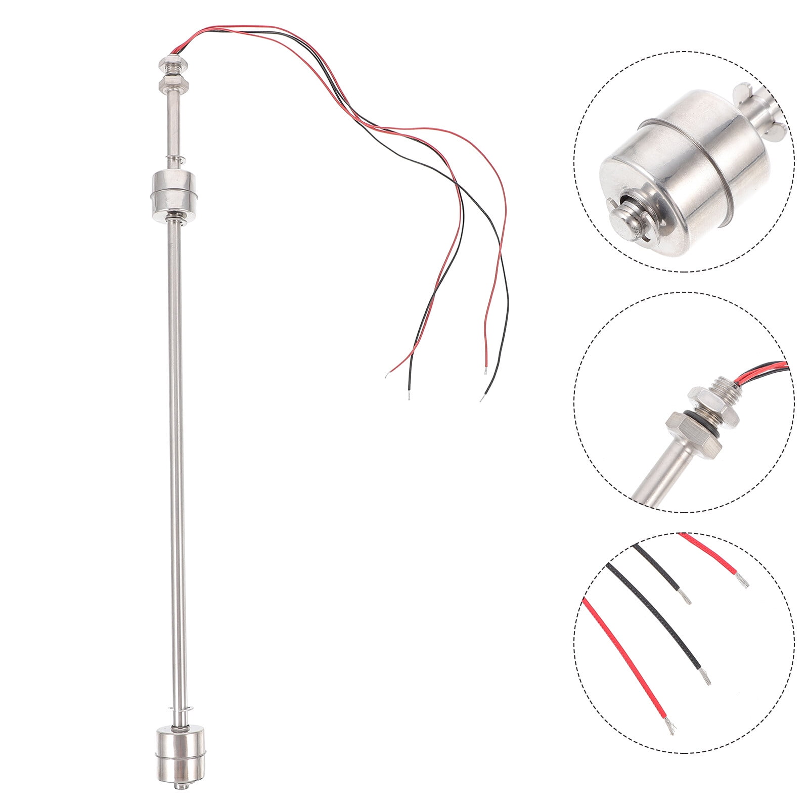 Squalise 1 Pc Stainless Steel Float Float Sensor Tank Water Level ...