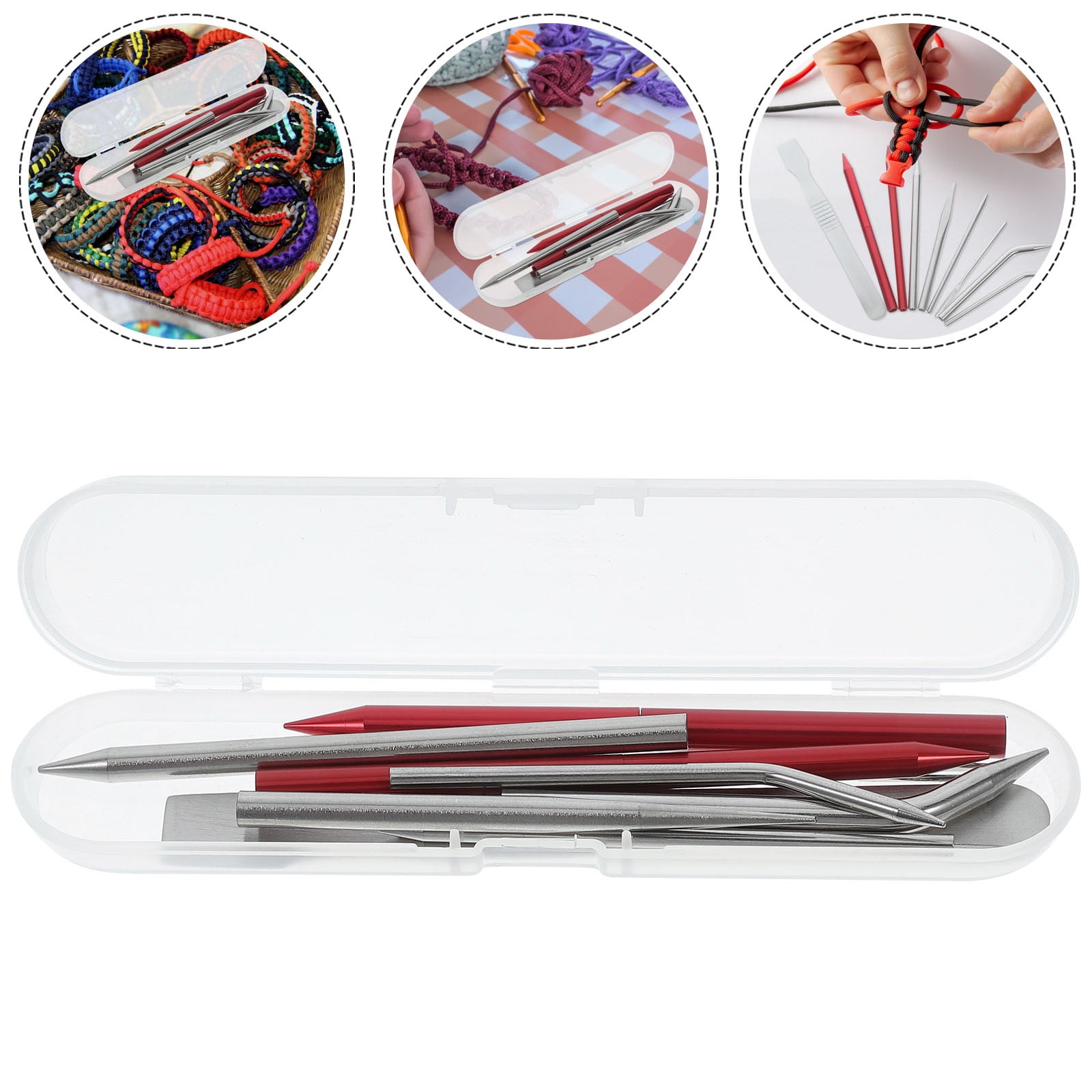 Squalise 1 Set/10pcs Stitching Smoothing Tool Bracelet Weaving Set ...