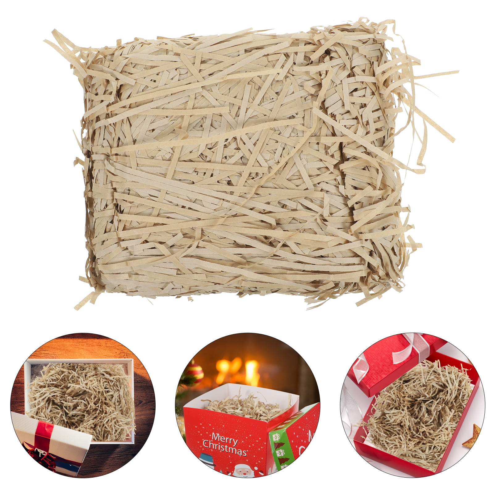 Squalise 100g Crinkle Cut Paper Shred Filler, Crinkle Paper Bulk for ...