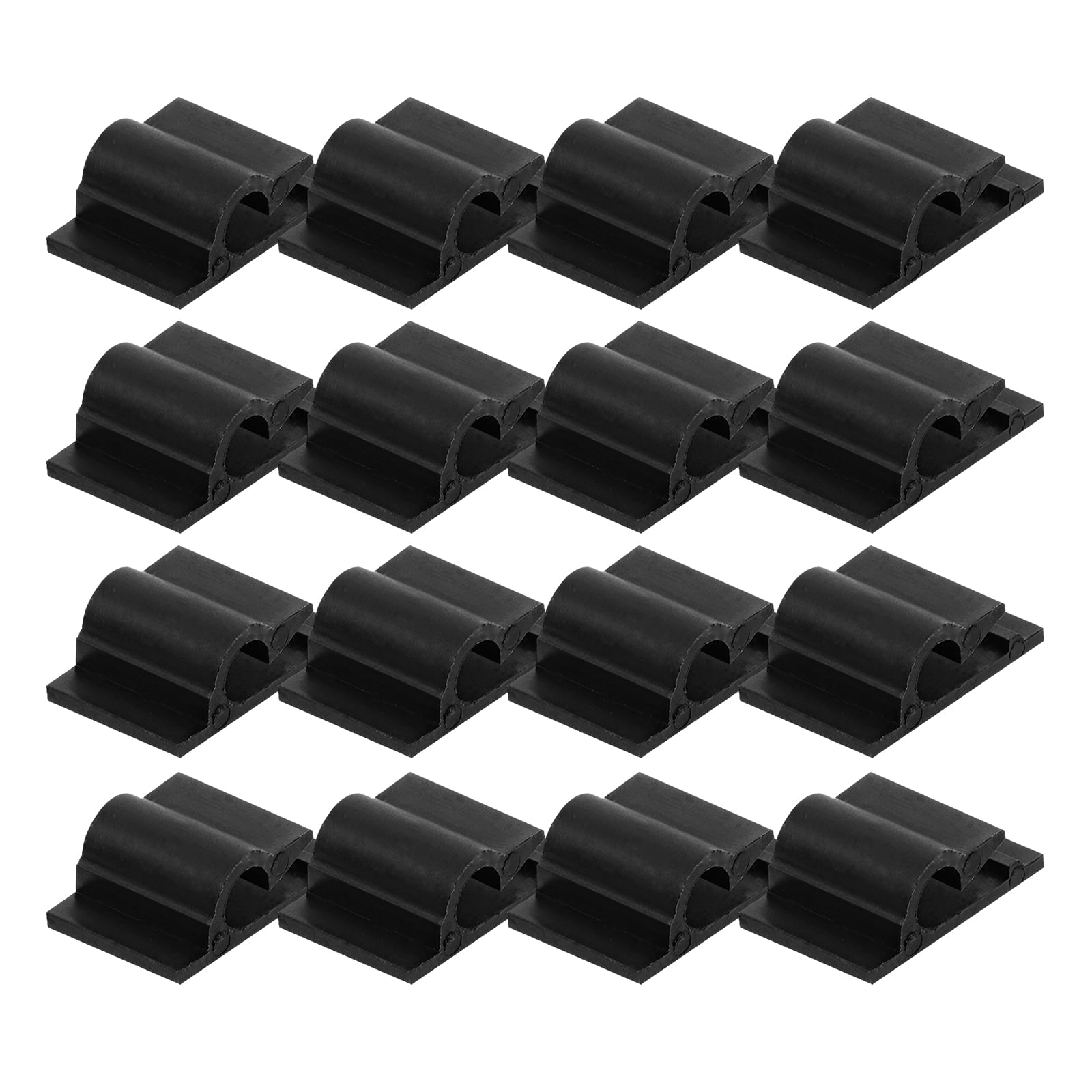OUNONA 100pcs Self Adhesive Cable Holder Clips Wire Cord Holder ...