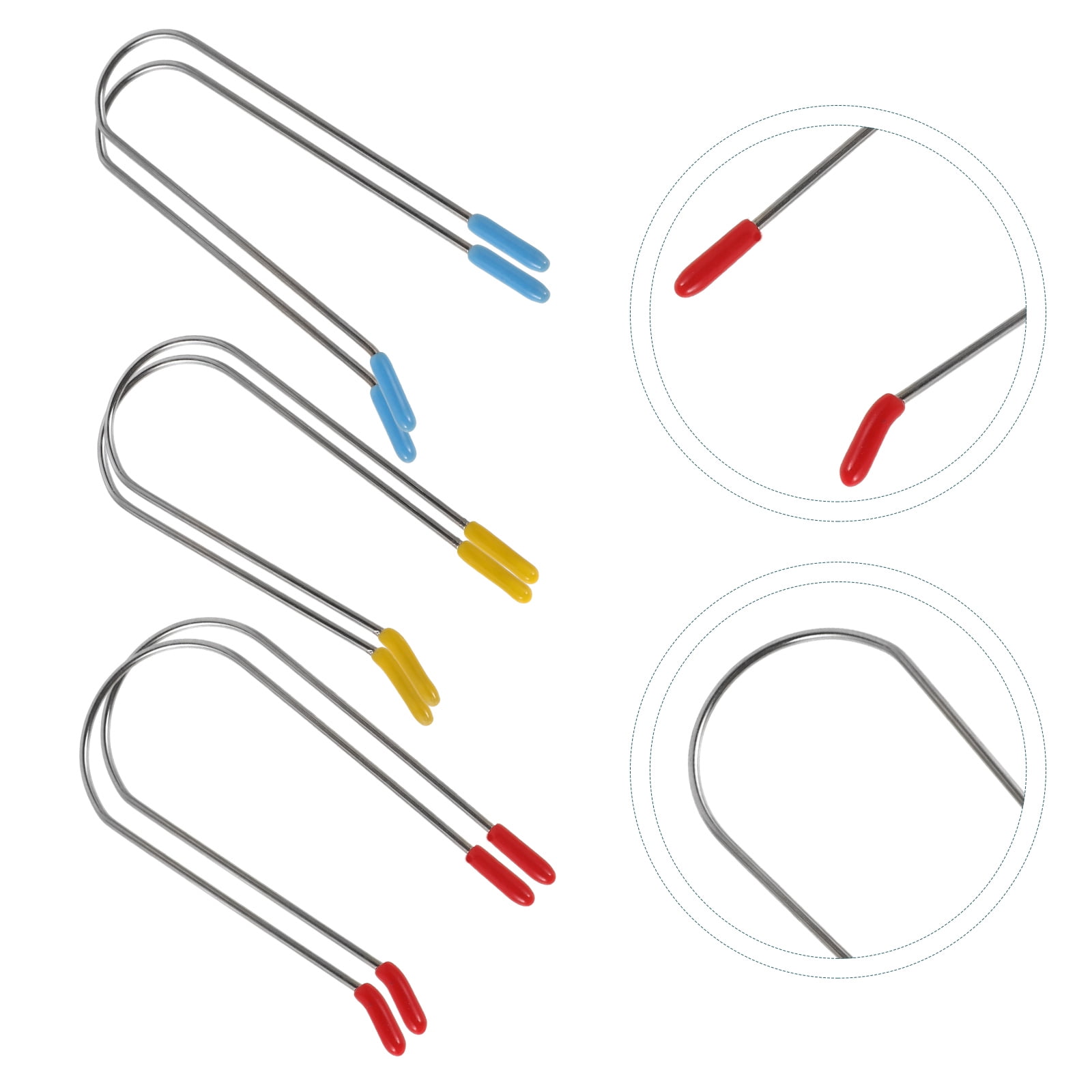 Squalise 24Pcs Hot Curler Clips Hot Rollers Curlers Clamp Hot Roller ...