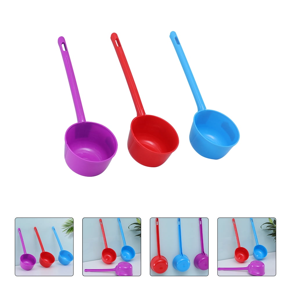 Squalise 3PCS Water Ladle Long Handle Water Ladle Professional Cooking ...