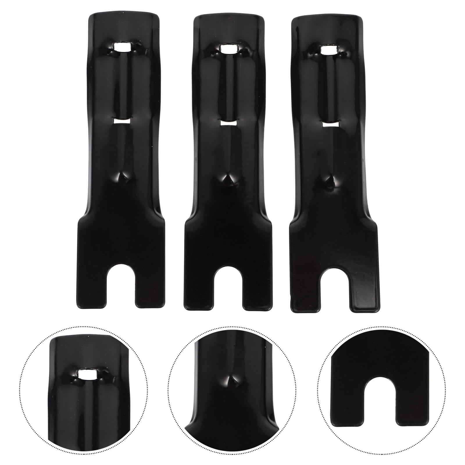 Squalise 3Pcs Safety Flag Brackets Flag Mounting Brackets Triangular ...