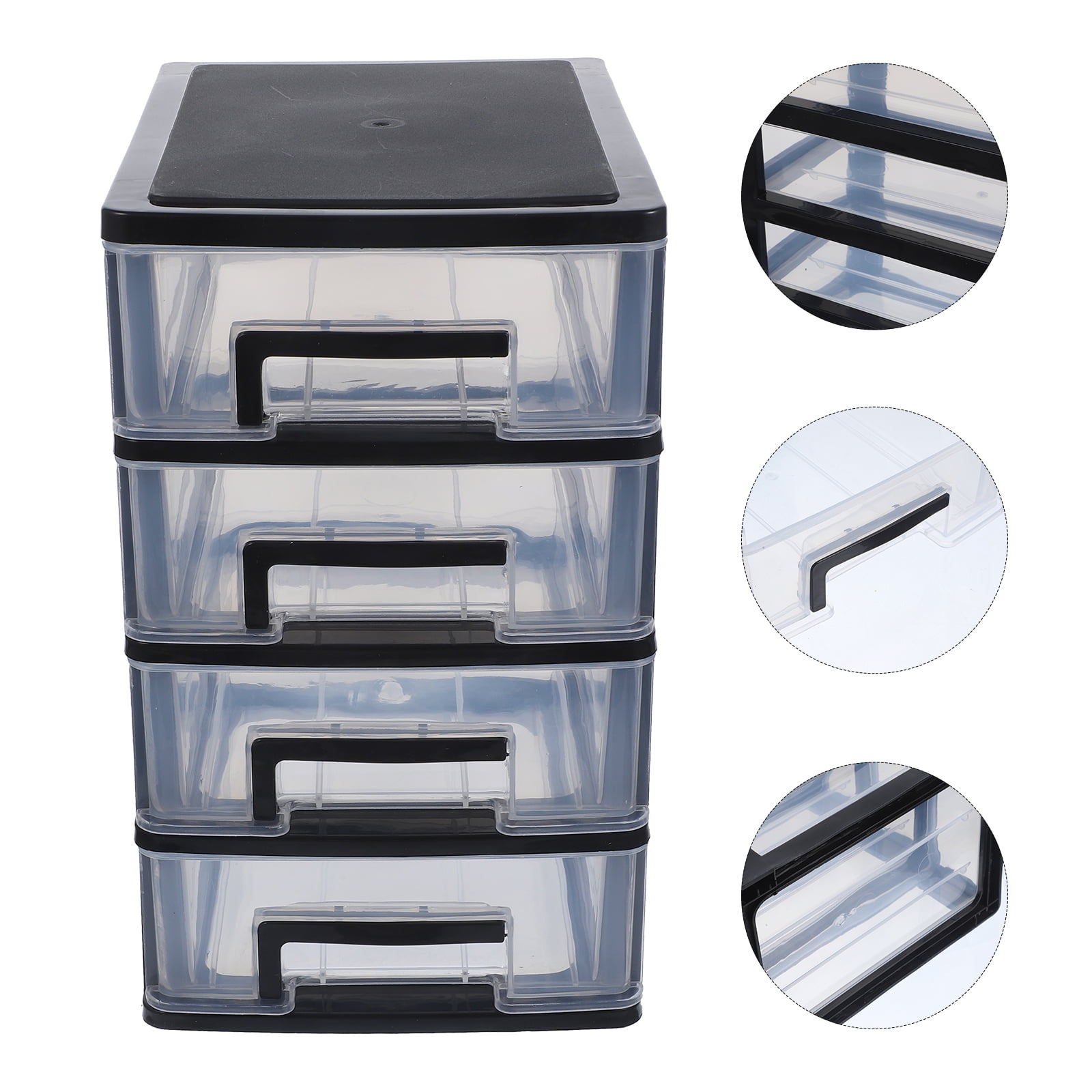 Moluckfu Office Desktop Storage Box 1Set 8.31x5.98x9.92in - Walmart.com