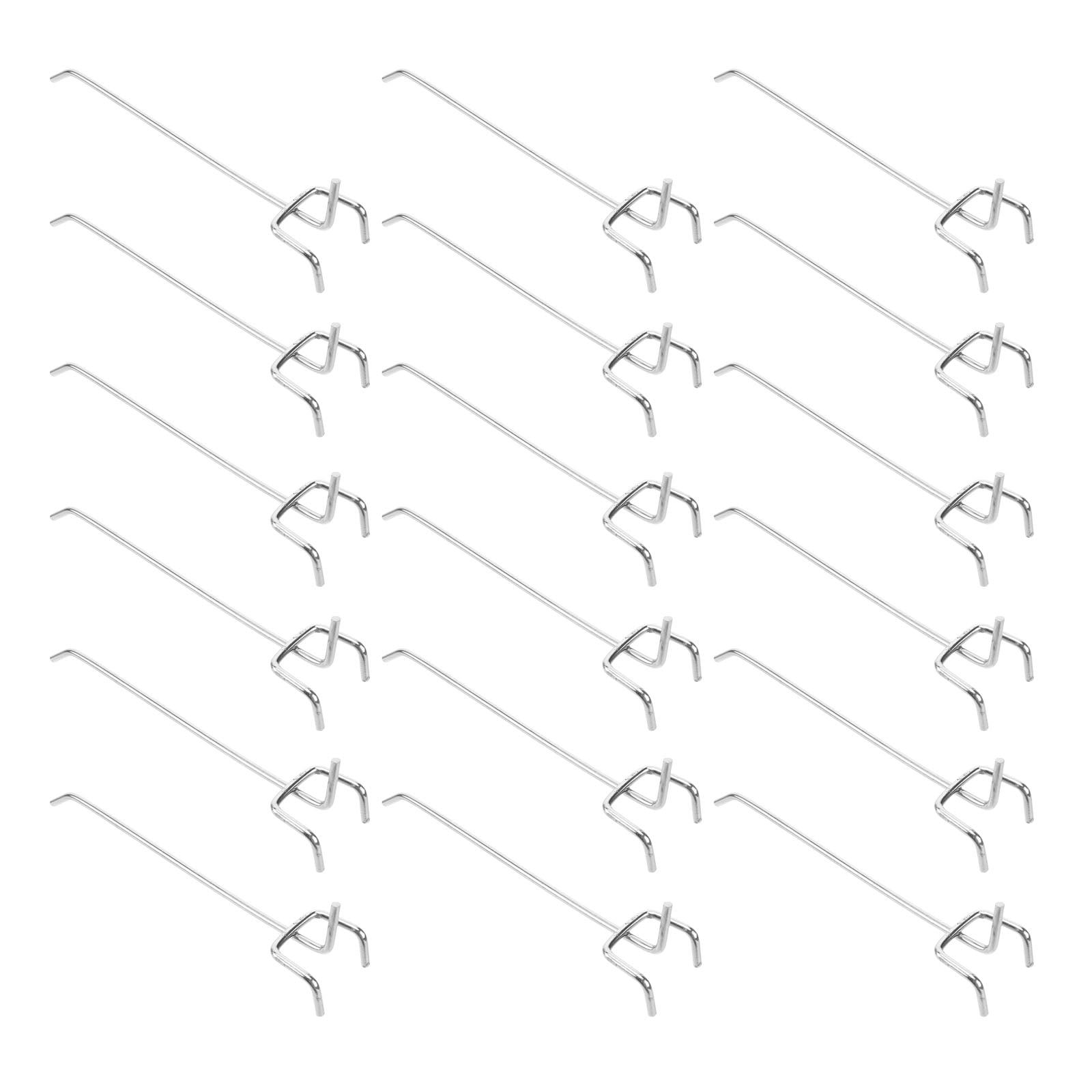 Squalise 50pcs Pegboard Hooks Tools Display Pegboard Accessories Heavy ...