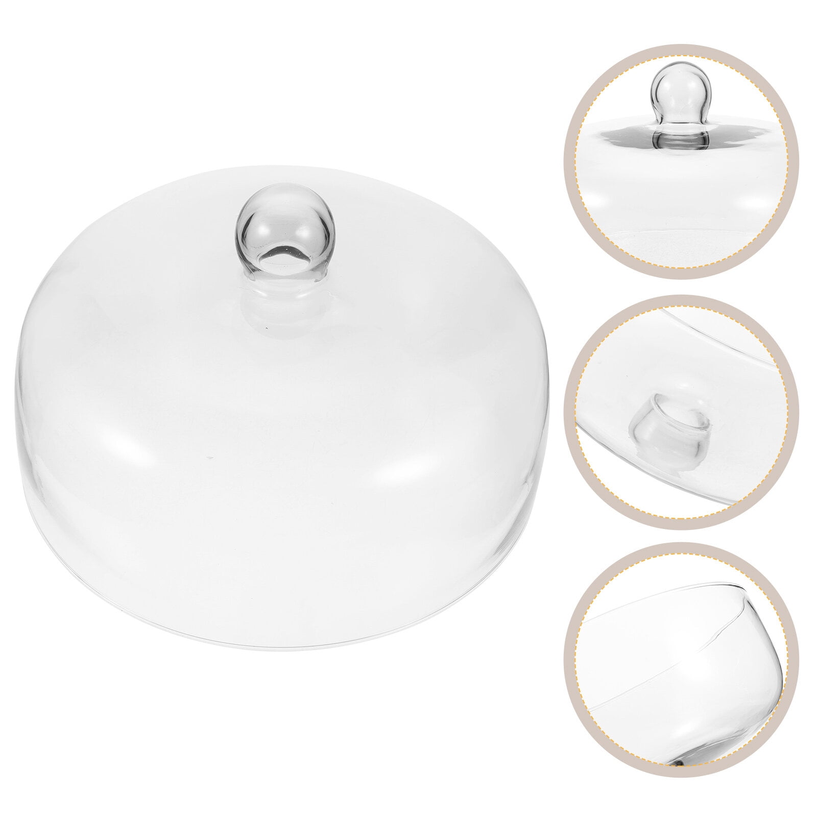 OUNONA Glass Cake Cover for Home Use Made of Premium Material ...