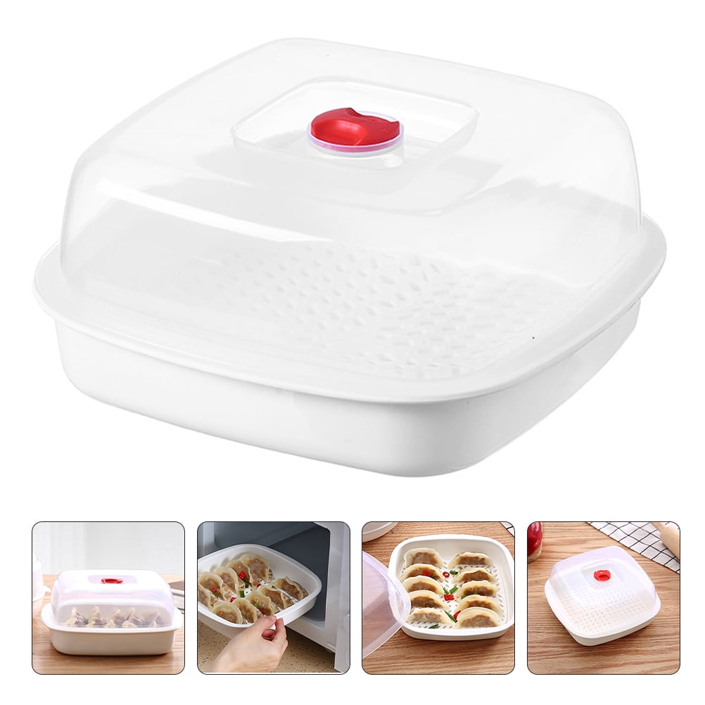 Squalise High Temperature Microwave Food Steamer Dumplings Steamed ...