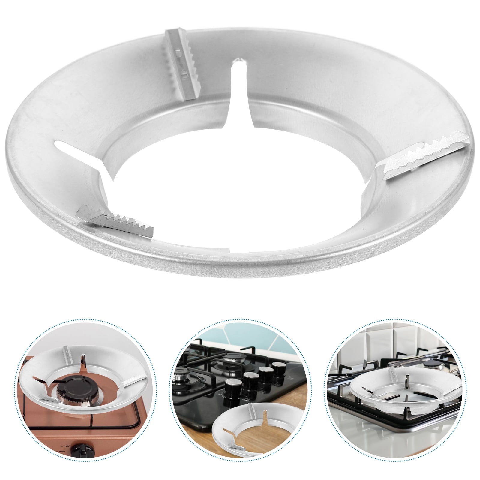 Squalise Wok Support Stand for Gas Hobs Cast Pan Holder Stove Trivets ...