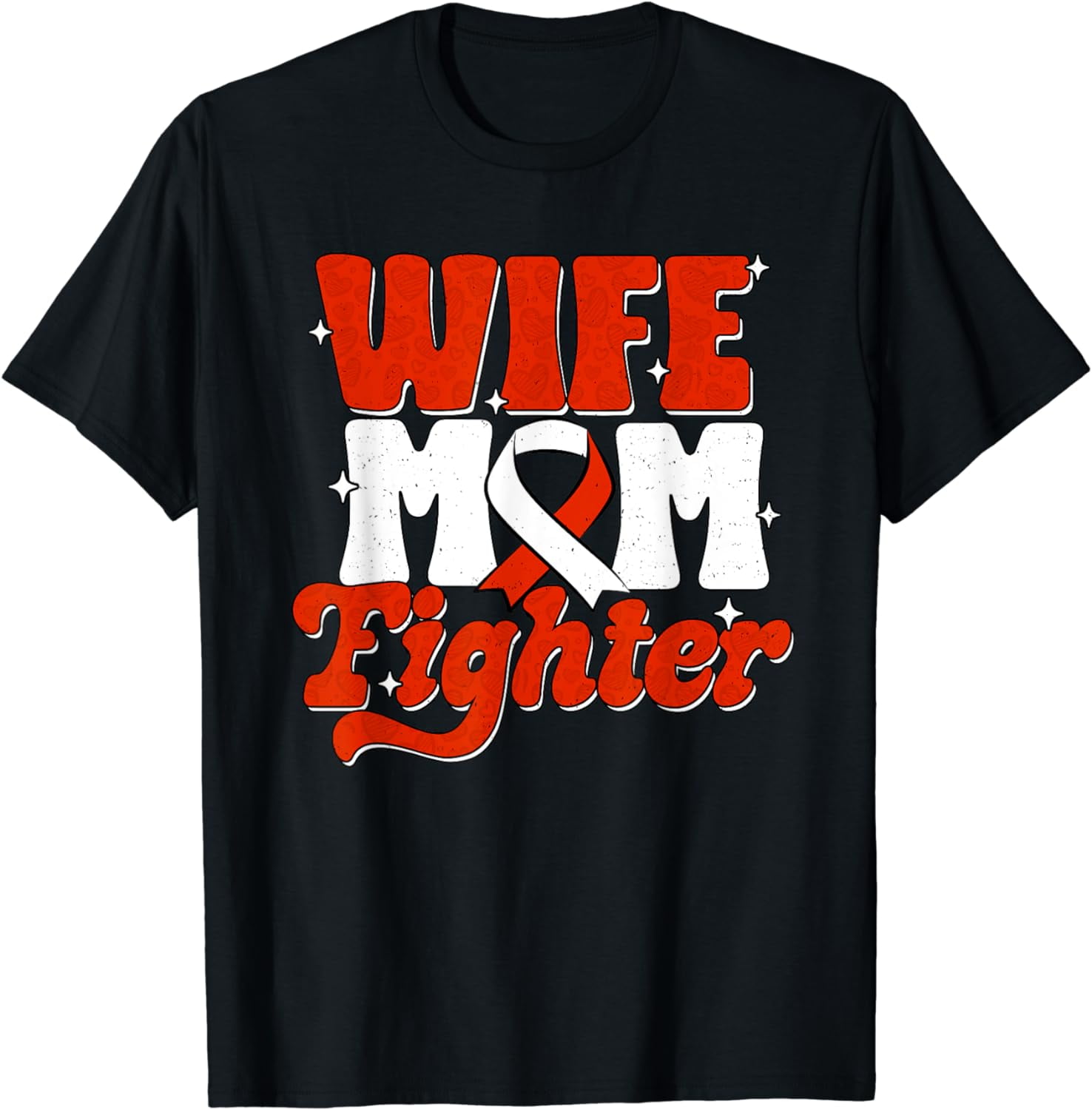 Squamous Cell Carcinoma Wife Mom Fighter SSC Ribbon Warrior T-Shirt - Walmart.com