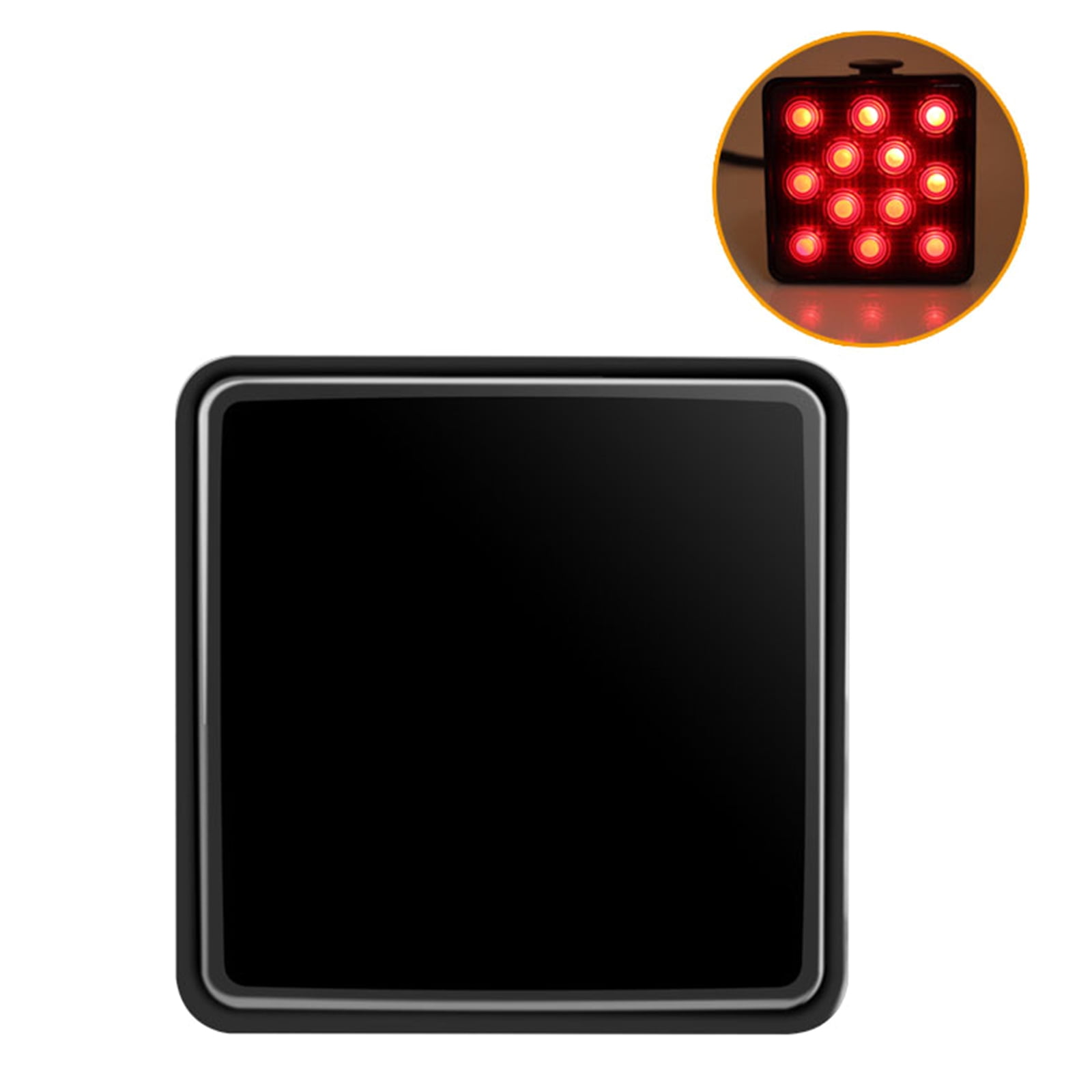 Square 12V LED Tail Light For Truck Trailer Boat Brake Led Lights ...