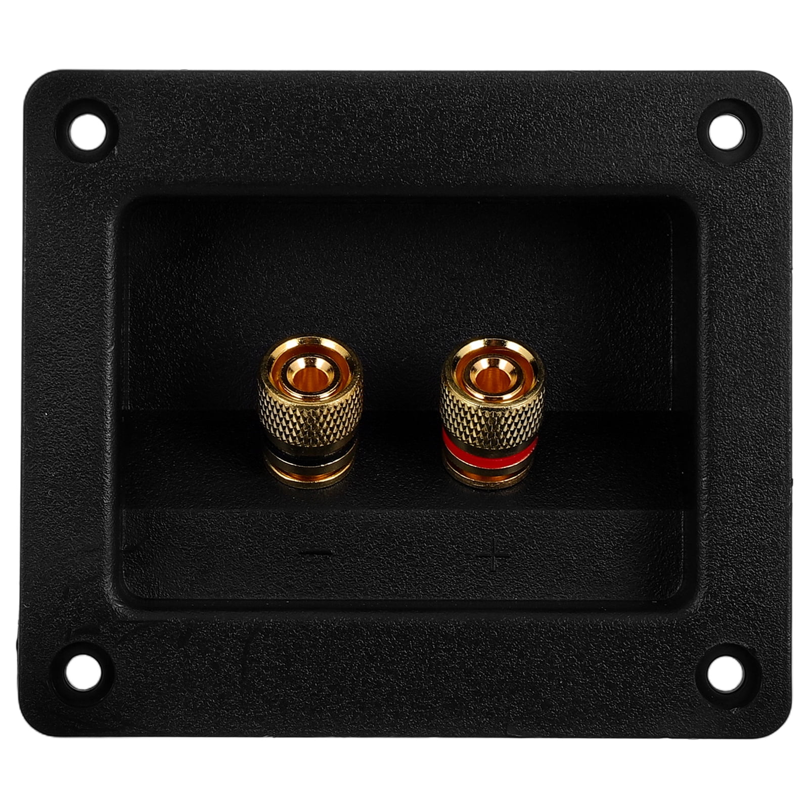 Square 2 Way Speaker Box Terminal Cup Subwoofer Terminal Speaker Box Binding Post Car Stereo ...