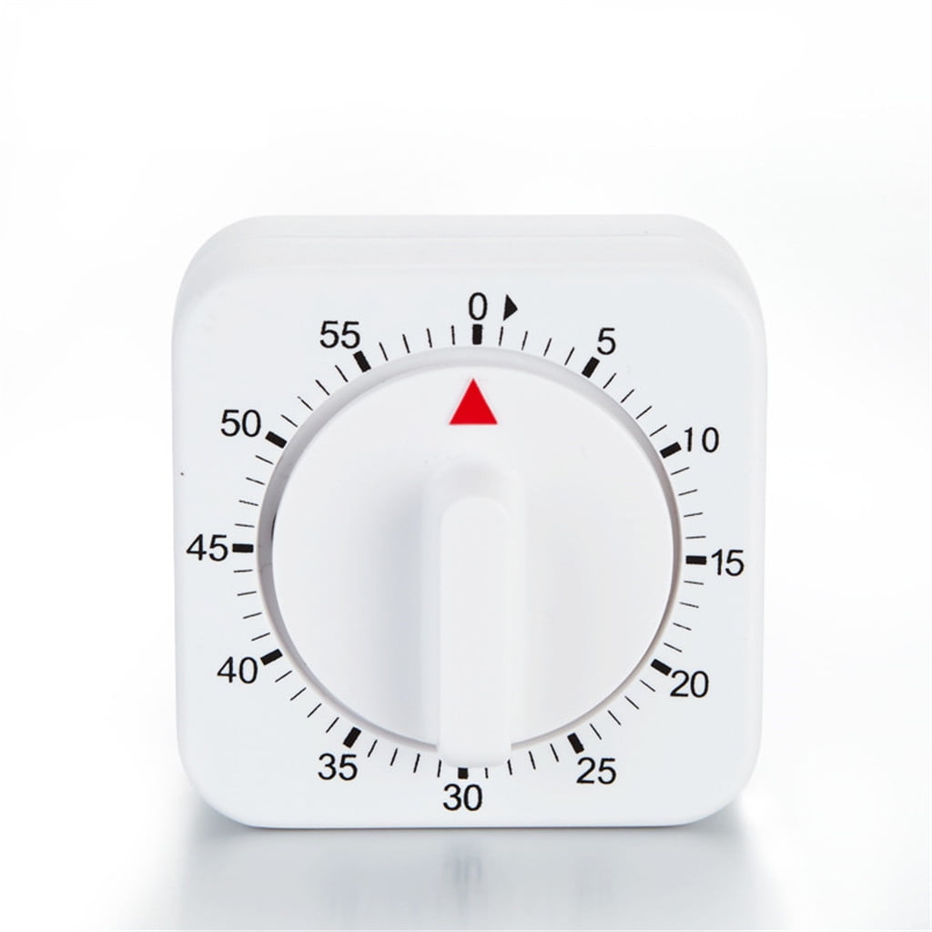 Square 60 Minute Mechanical Kitchen Cooking Timer Alarm Food ...