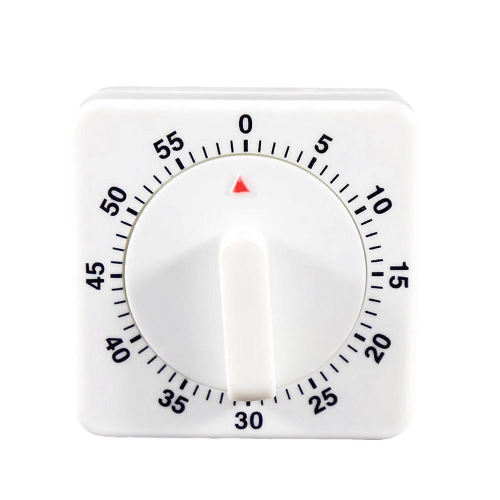 Square 60 Minute Mechanical Kitchen Timer,60 Minute Wind Up Timer ...