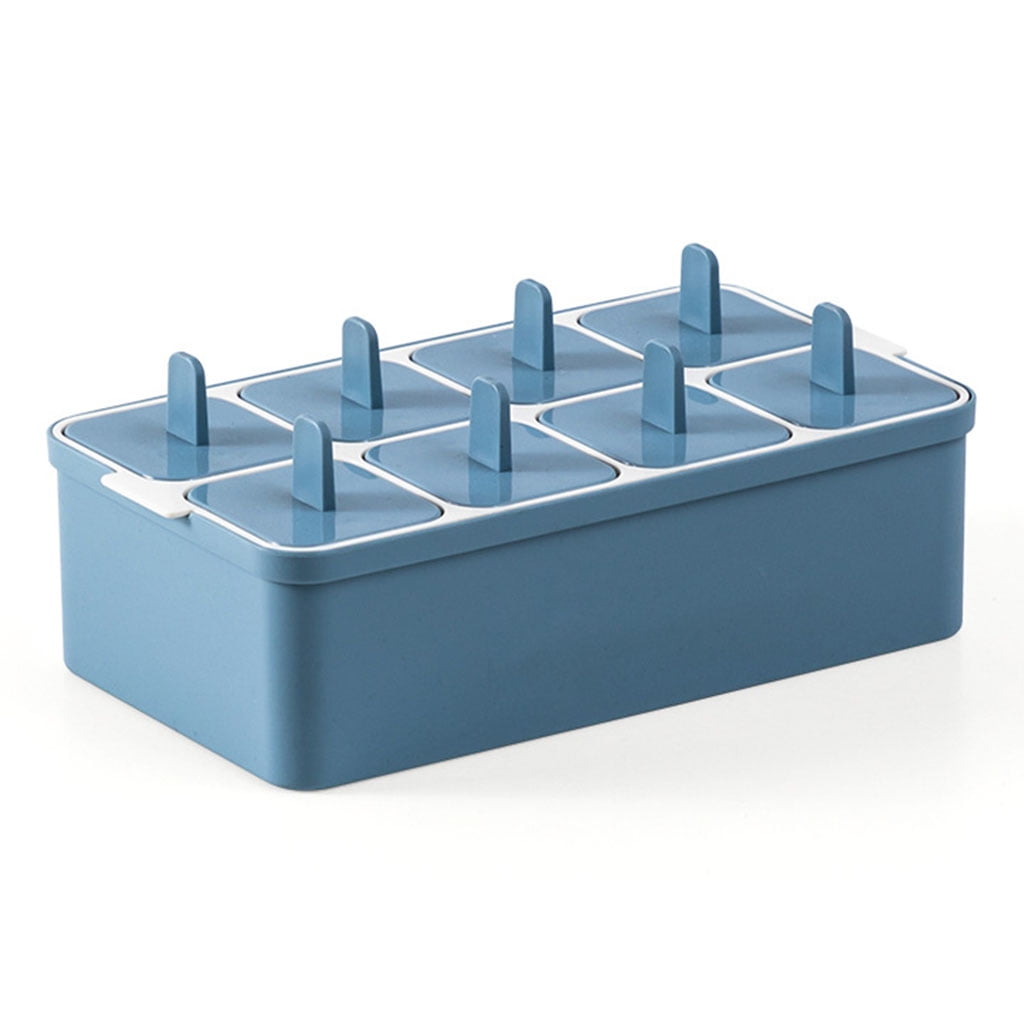 Square 8-grid Ice Cube Tray Kitchen Mini Ice Container for Freezer ...