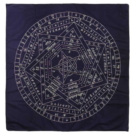 Square Altar Board Game Cards Pad Rune Table Cloth Metaphysical Board ...