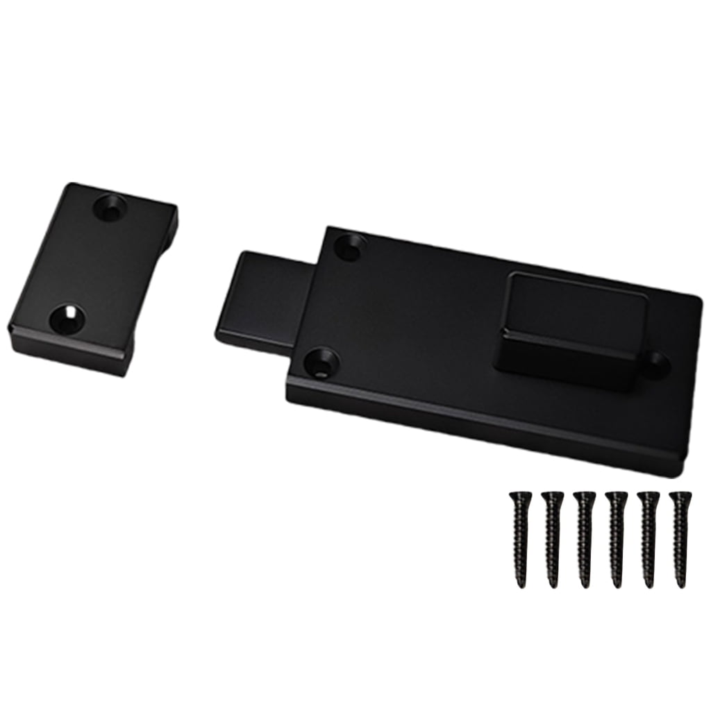 Square Aluminum Door Bolt for Wood Door Adjustable Slide Lock Heavy ...