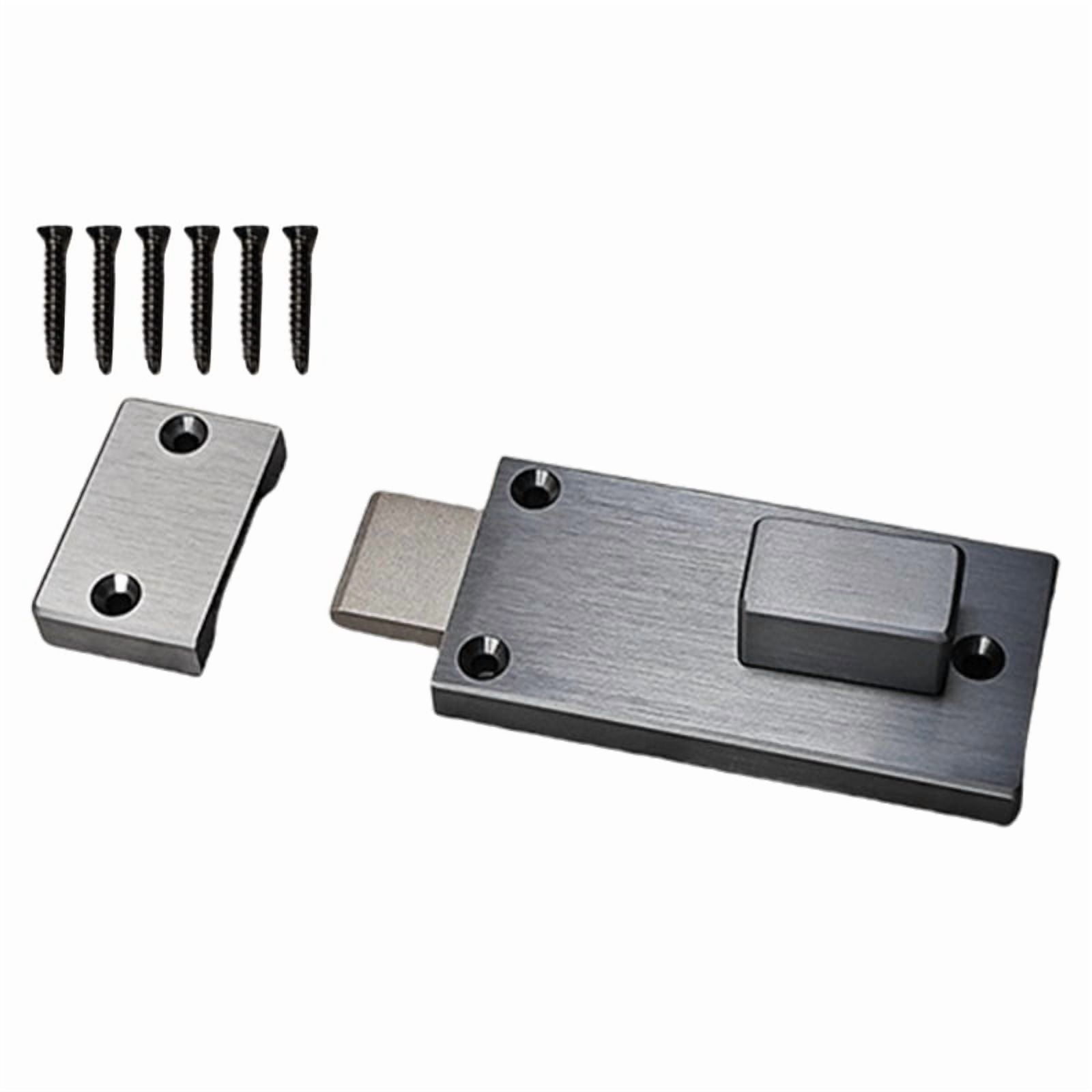 Square Aluminum Door Bolt for Wood Door Adjustable Slide Lock Heavy ...