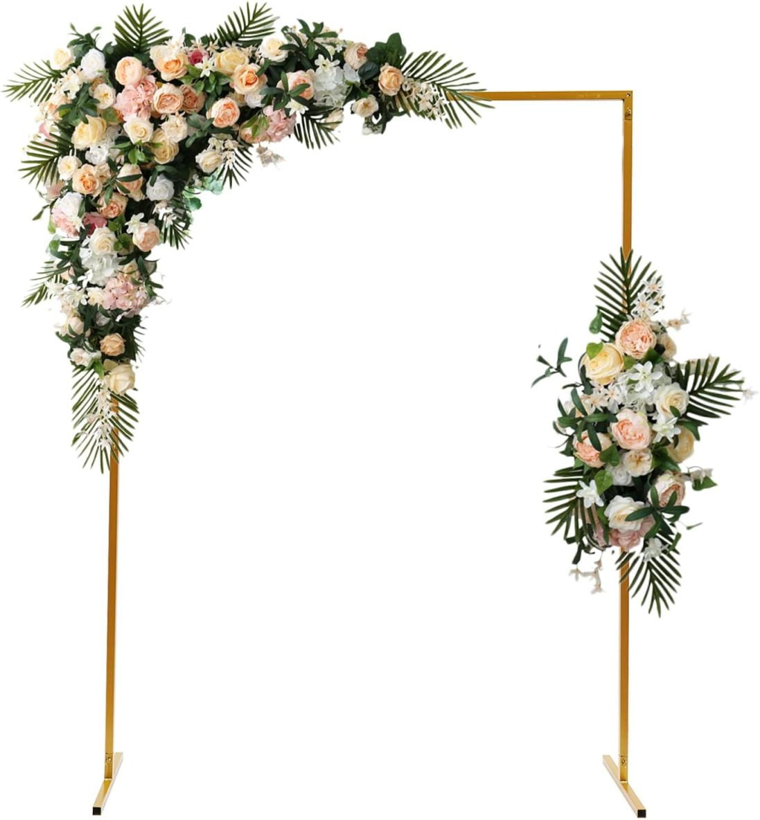 Square Arch Frame, 6.56X4.92FT Square Metal Wedding Arch for Decoration ...