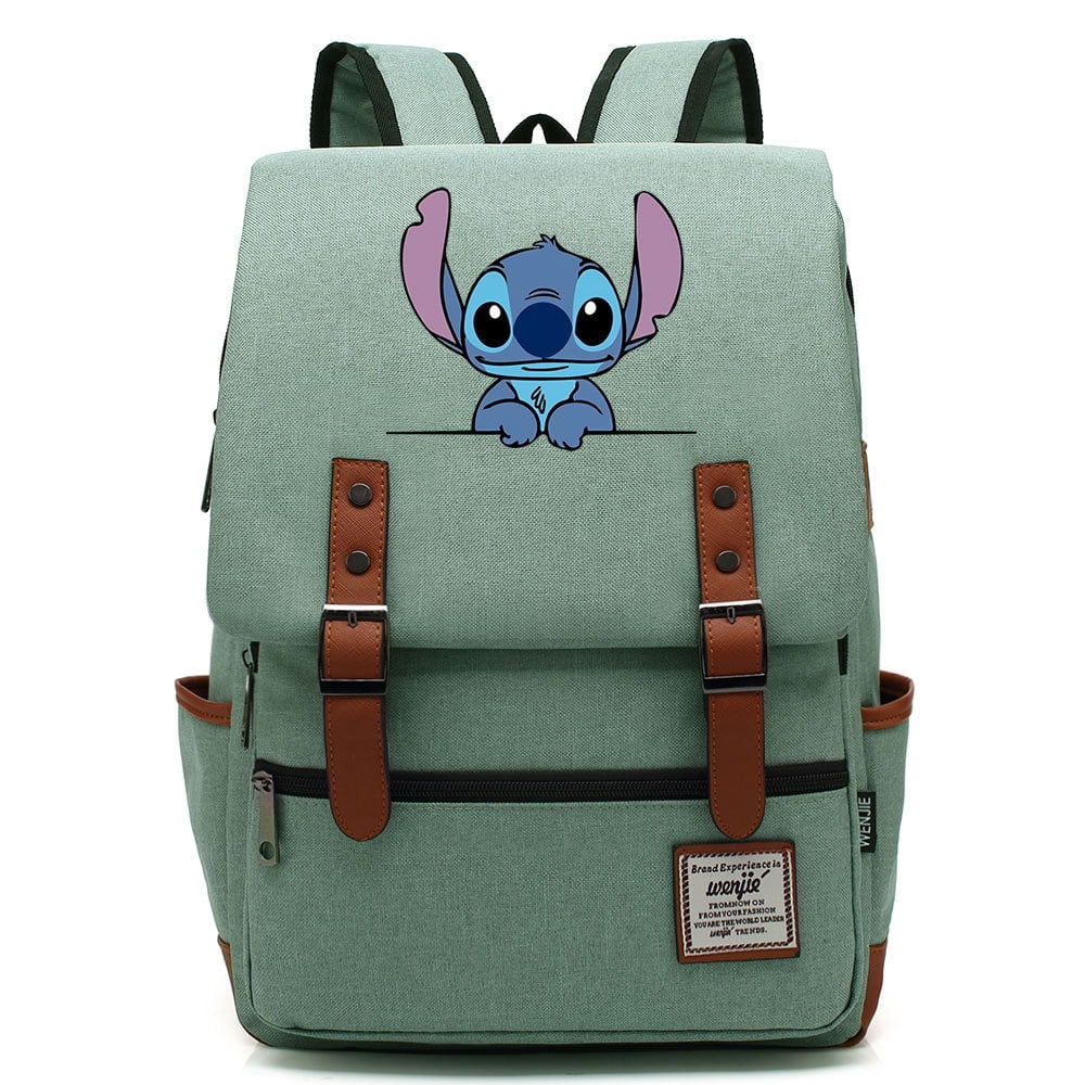 Square Backpack featuring Belt Buckle Design for 15'' Laptop - Unisex ...