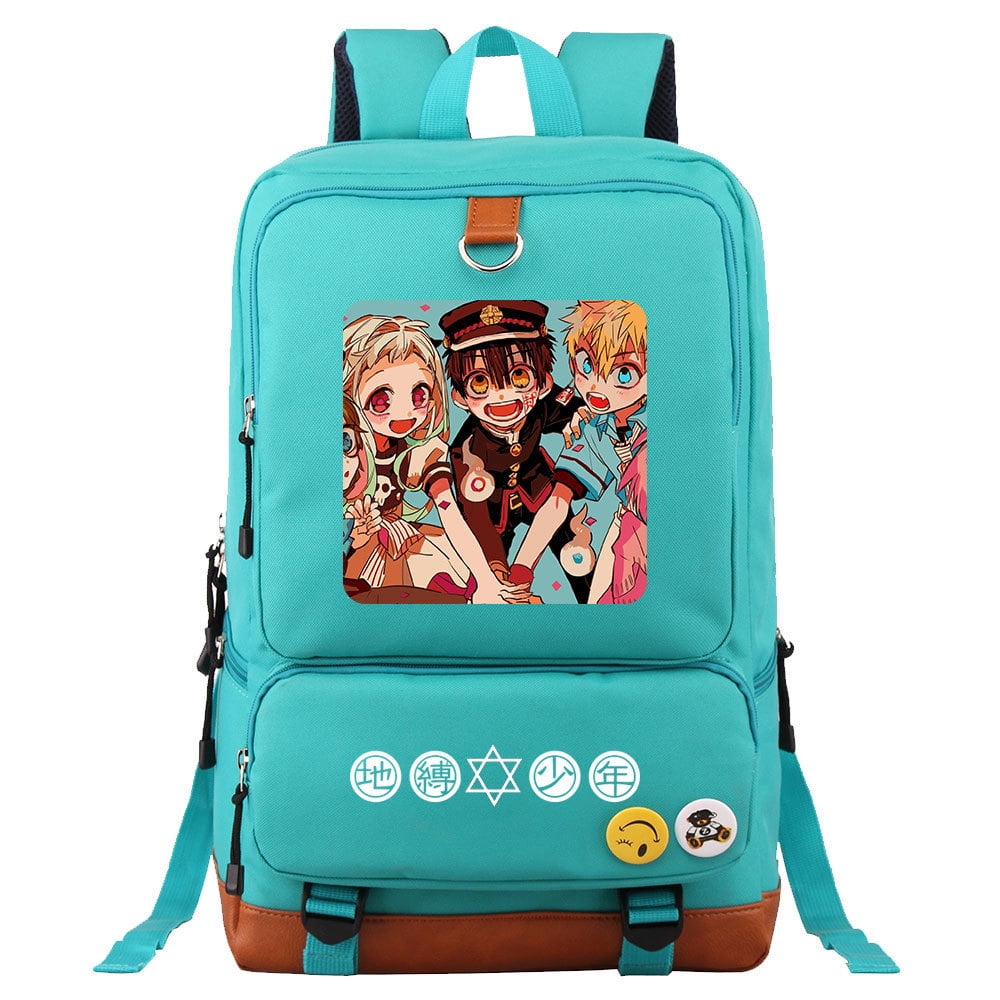 Square Backpack featuring a Laptop Compartment in Toilet-Bound Hanako ...