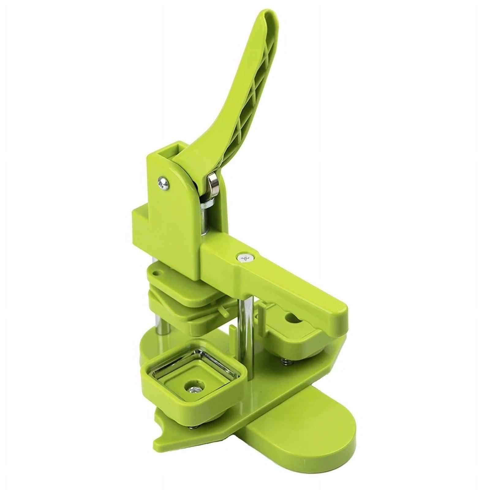 Square Badge Button Maker 50x50mm Rotary Button Press Machine for ...