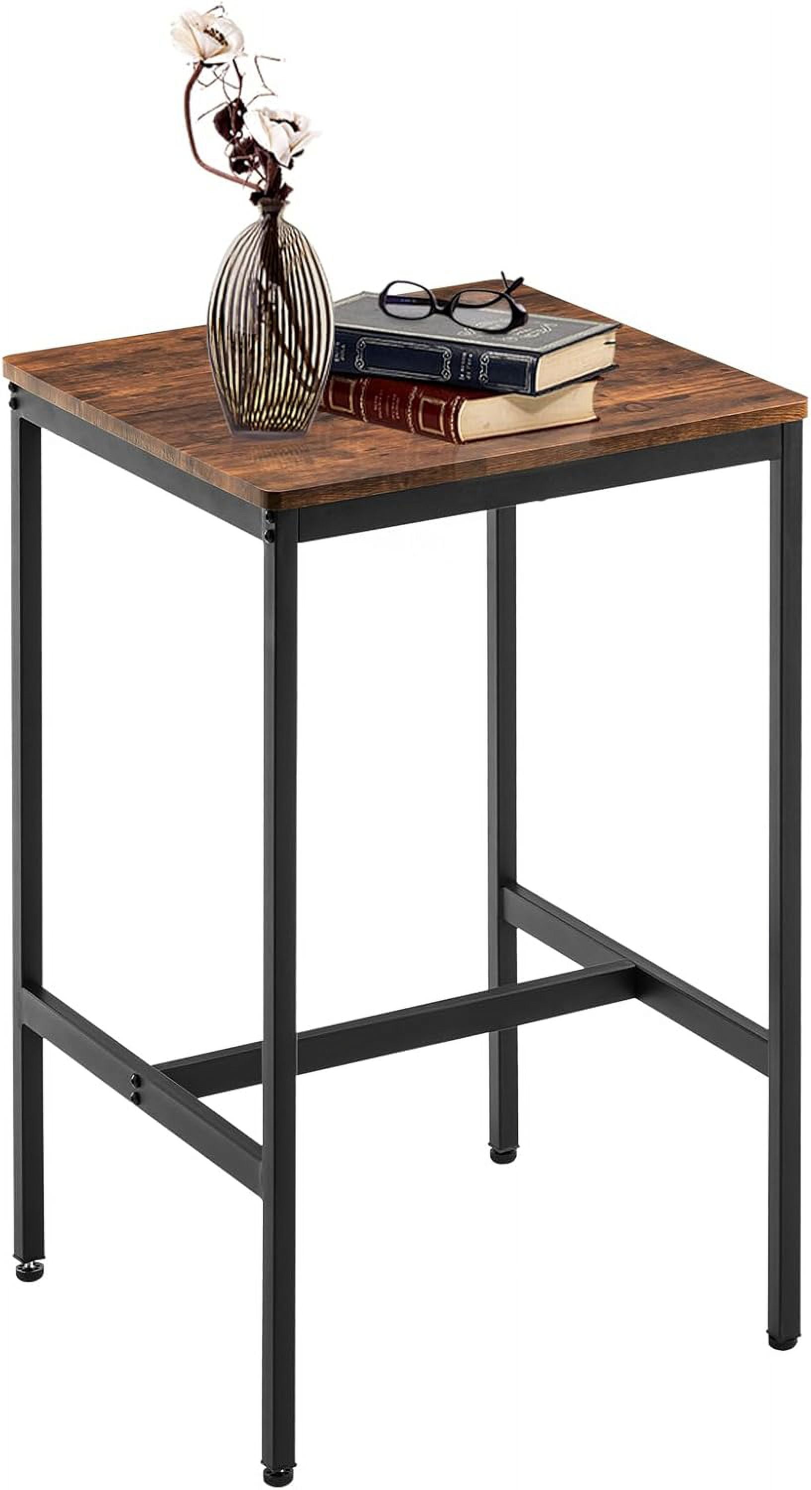 Square Bar Table,Small Kitchen Dining Table,Cocktail Table,High Top Pub ...