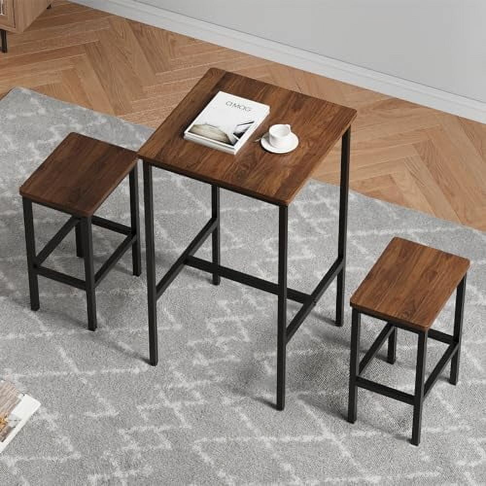 Square Bar Table,Small Kitchen Dining Table,Cocktail Table,High Top Pub ...