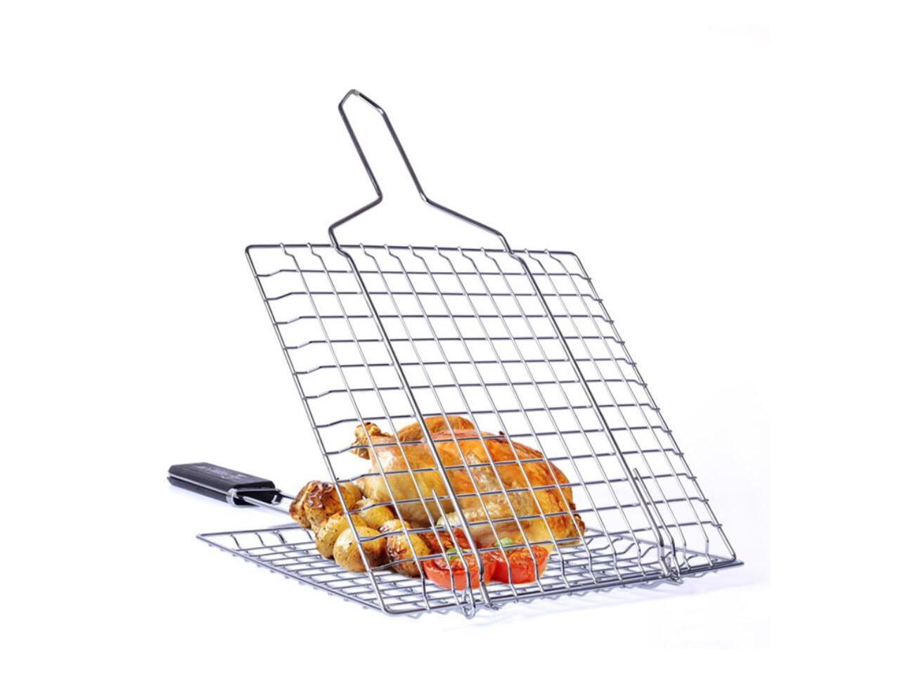 Square Barbecue Grill Fish Sheep Chicken Barbecue Net Clip Folder ...