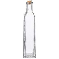 Glass Bottles with Cork in Various Sizes for Crafts and Decorations
