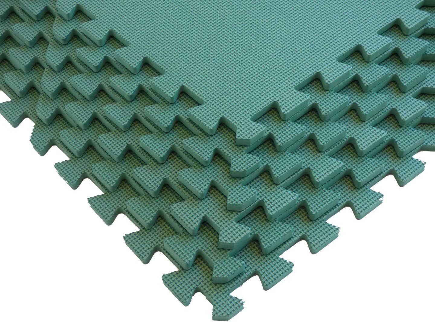 Square Brands Interlocking Foam Floor Tiles for MMA & Home Gym | 3/8 ...