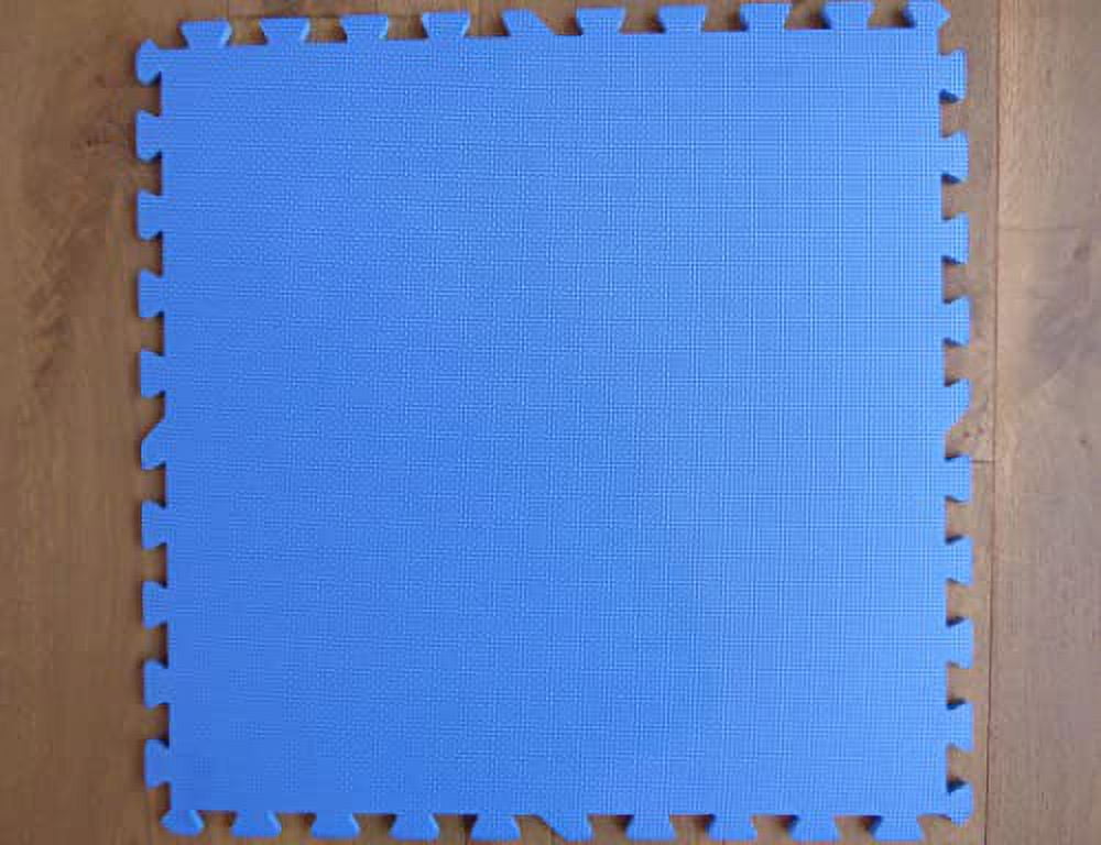 Square Brands Interlocking Gym Floor Tiles - Puzzle Foam Mats for Home ...