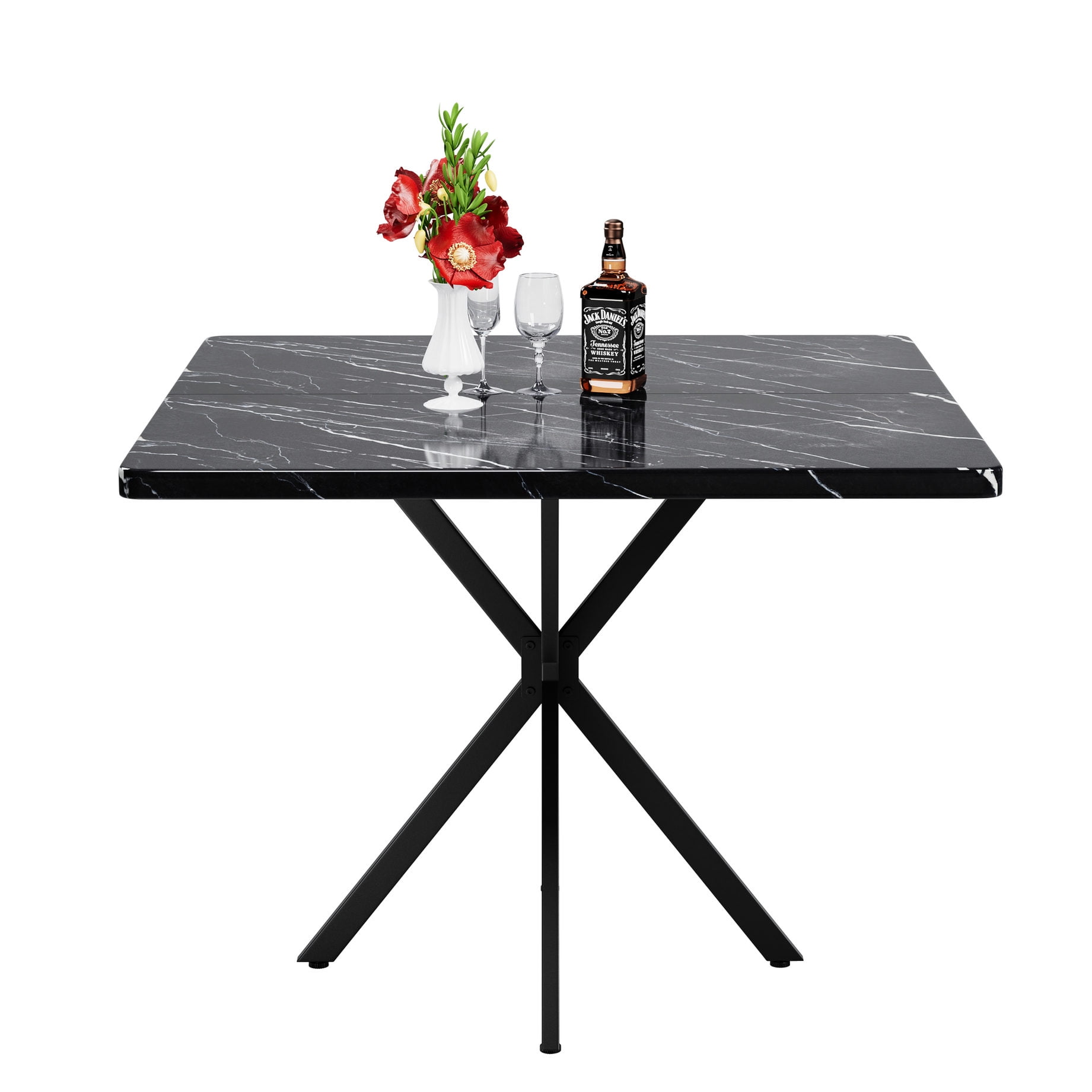 Square Breakfast and Coffee Table | Saves Space in Small Rooms | MDF ...