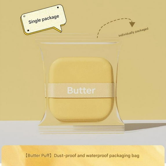 Square Butter Shaped Makeup Sponge for Wet and Dry Foundation and ...