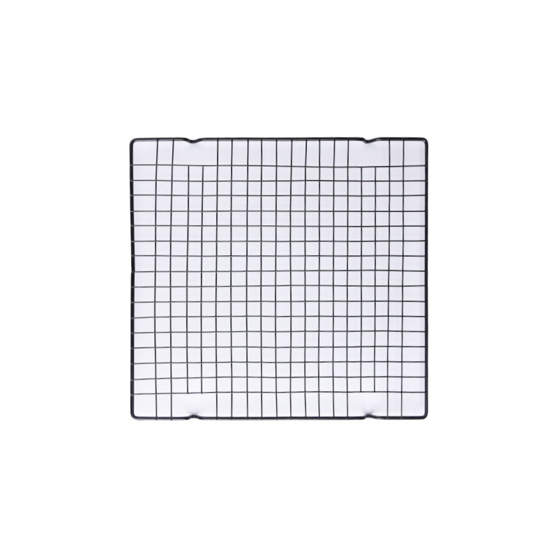 Square Cake Cooling Rack Mesh Surface Paint Vegetable Drain Mesh ...